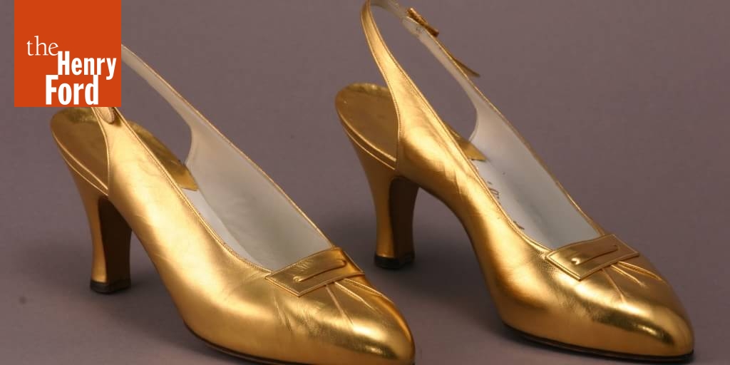 Slingback Pumps, Worn by Elizabeth Parke Firestone, 1963 - The Henry Ford