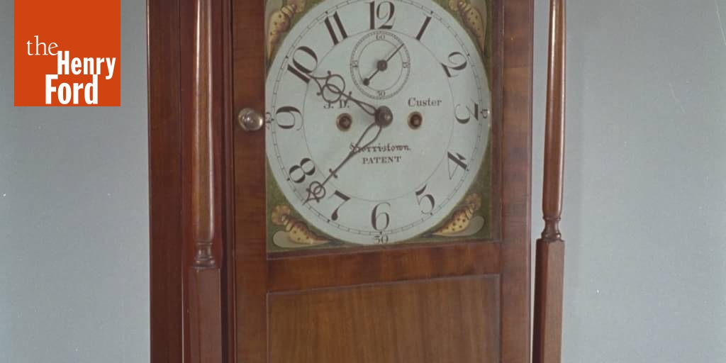 Shelf Clock, Made by Jacob D. Custer, 1830-1850 - The Henry Ford