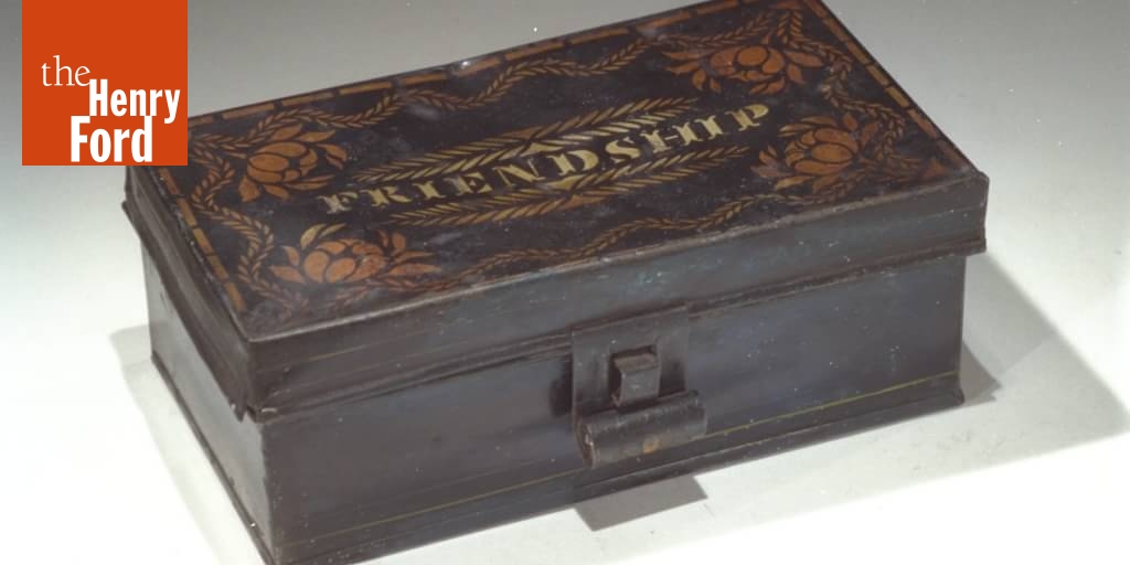 Tin Box, 1830-1870 - The Henry Ford