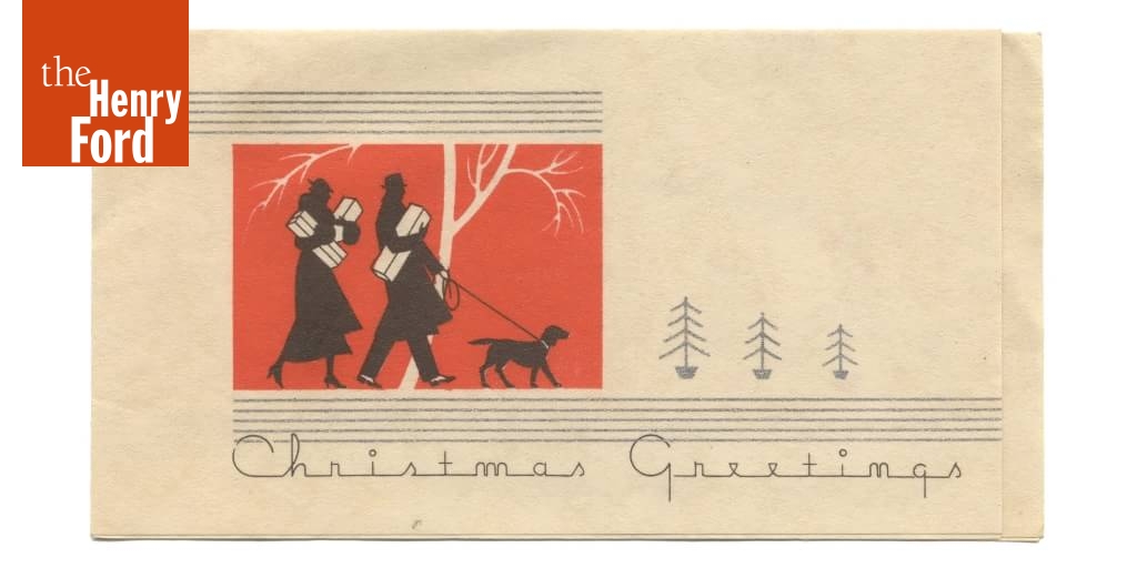 "Christmas Greetings," 1935 - The Henry Ford
