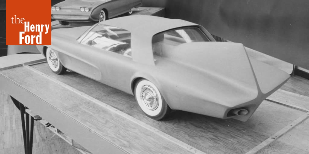 Clay Model for the 1956 Chrysler Falcon Concept Car Designed by Virgil ...