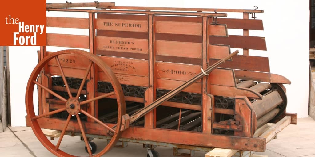Two-Horse Treadmill-Type Horse Power, circa 1900 - The Henry Ford