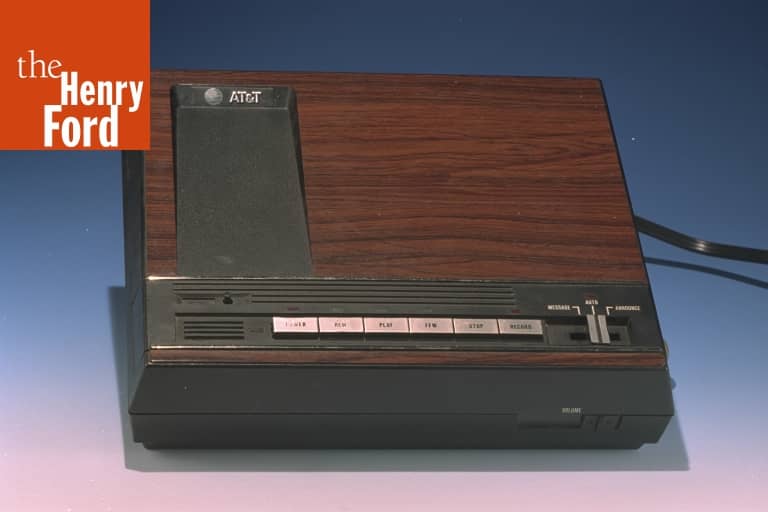 AT&T Model 2100 Telephone Answering Machine, circa 1983 - The Henry Ford