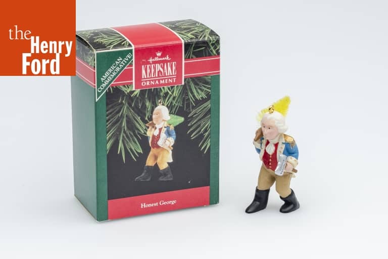 Hallmark "Honest George" Christmas Ornament, 1992 - The Henry Ford