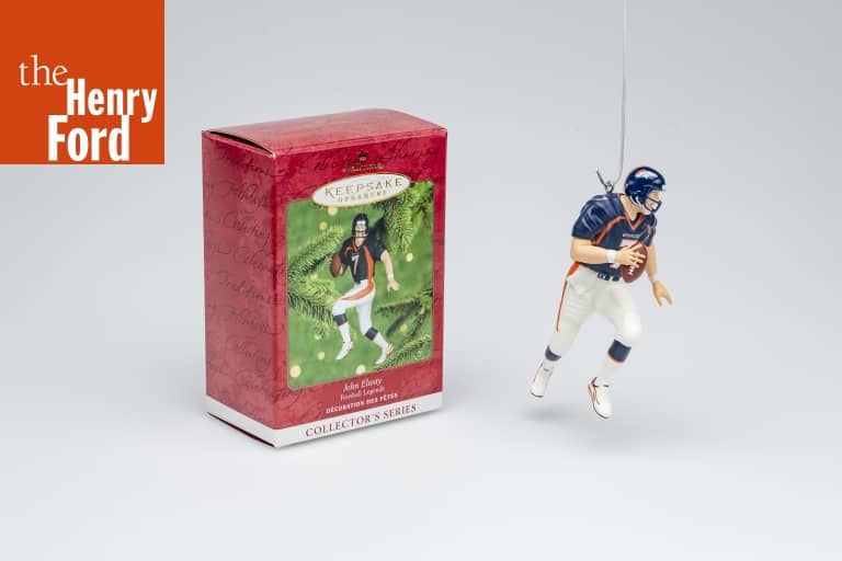 Hallmark "Football Legends Series: John Elway" Christmas Ornament, 2000 ...