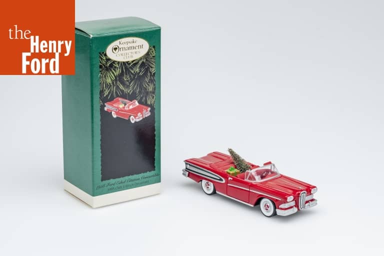 Hallmark "1958 Ford Edsel Citation Convertible" Collector's Club ...