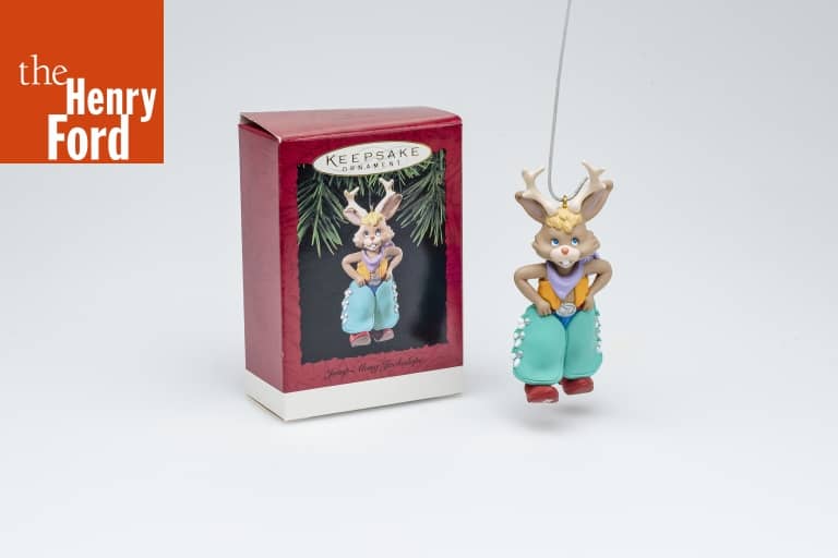 Hallmark "Jump-Along Jackalope" Christmas Ornament, 1994 - The Henry Ford