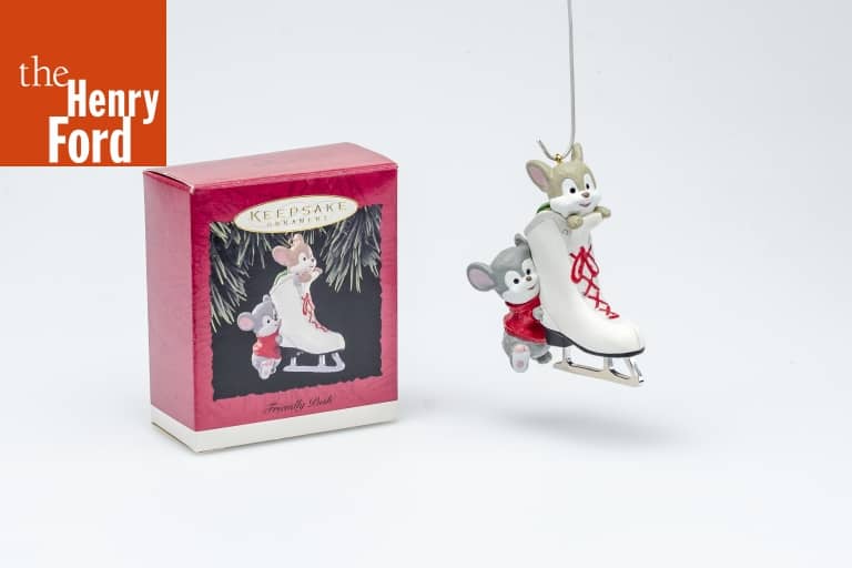 Hallmark "Friendly Push" Christmas Ornament, 1994 - The Henry Ford