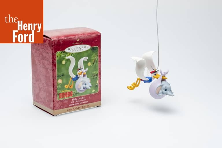 Hallmark "Walt Disney's Dumbo: Hello, Dumbo!" Christmas Ornament, 2001 ...