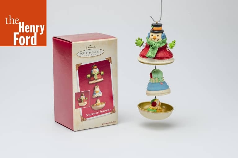 Hallmark "Snowman Surprise" Christmas Ornament, 2003 - The Henry Ford