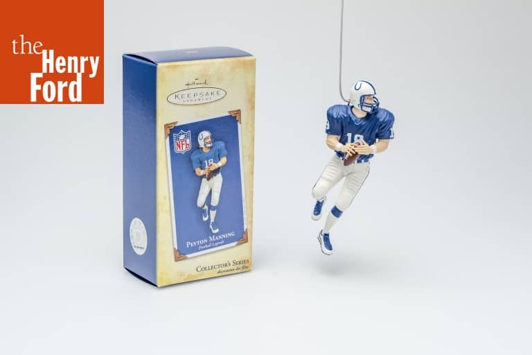 Hallmark "Football Legends Series: Peyton Manning" Christmas Ornament ...