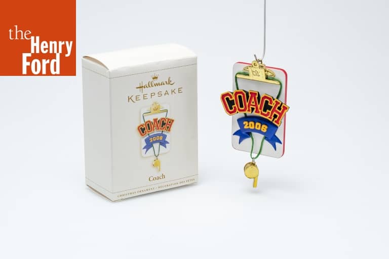 Hallmark "Coach" Christmas Ornament, 2006 - The Henry Ford