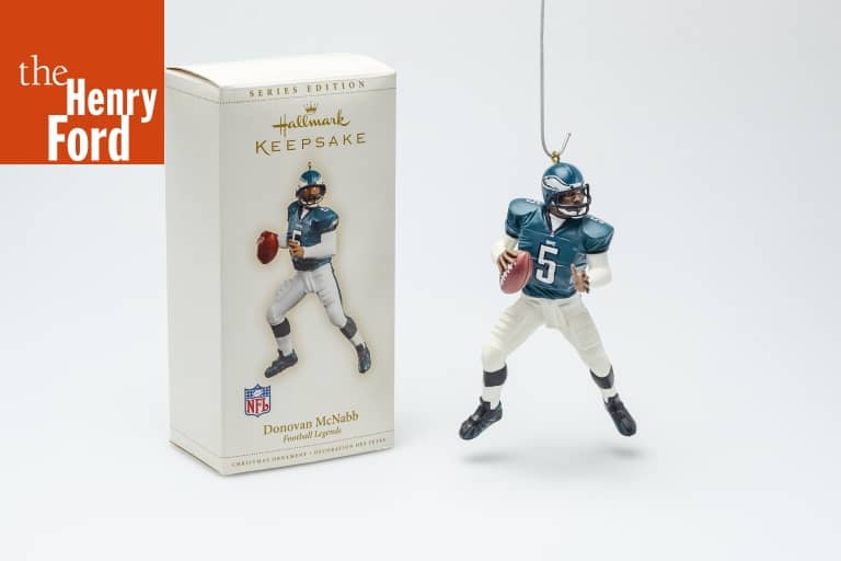 Hallmark "Football Legends Series: Donovan McNabb" Christmas Ornament ...