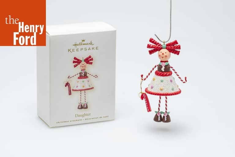 Hallmark "Daughter" Christmas Ornament, 2008 - The Henry Ford