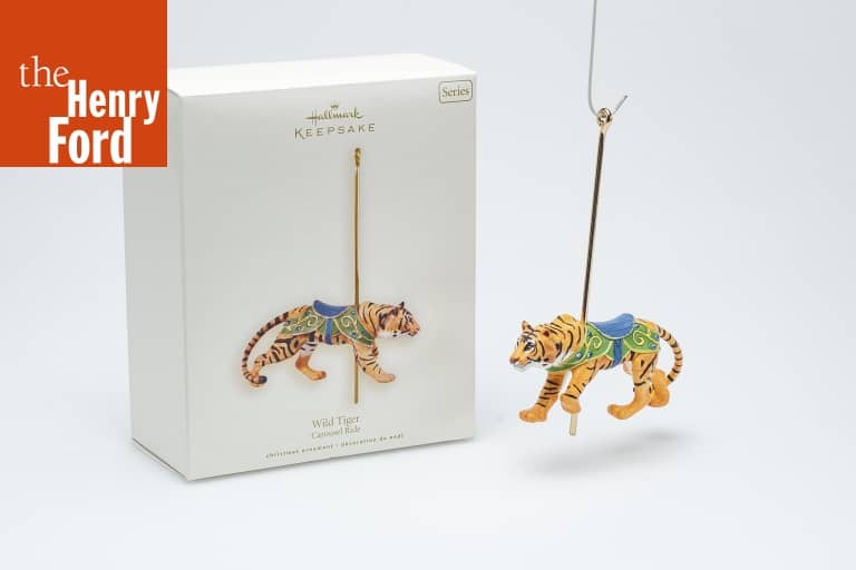Hallmark "Carousel Ride Series: Wild Tiger" Christmas Ornament, 2008 ...