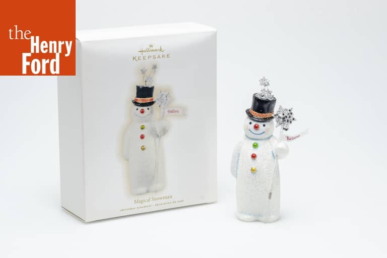 Hallmark "Magical Snowman" Christmas Ornament, 2009 - The Henry Ford