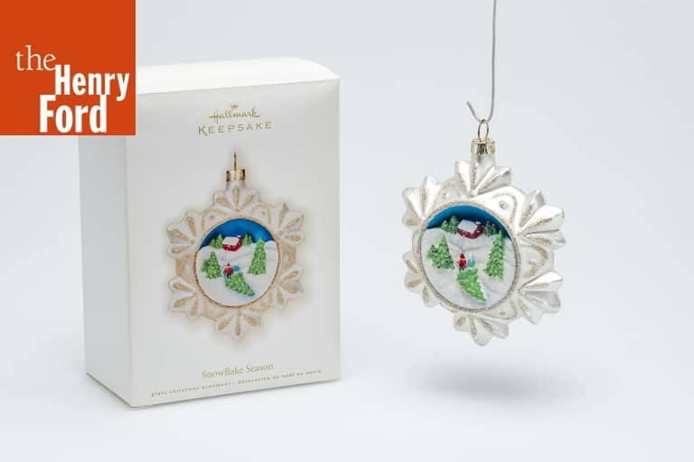 Hallmark "Snowflake Season" Christmas Ornament, 2009 - The Henry Ford
