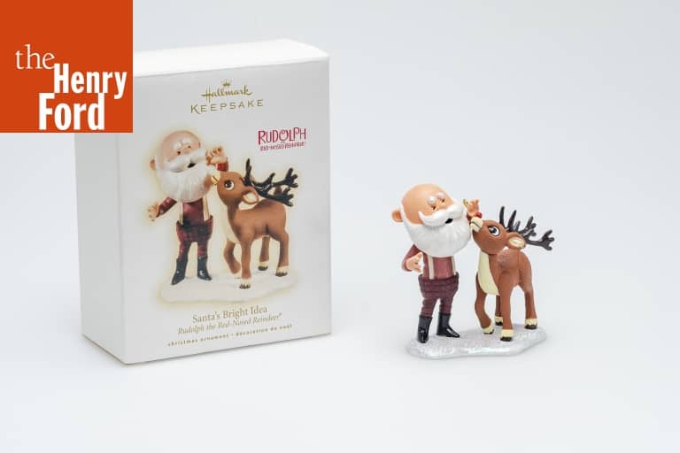 Hallmark "Rudolph the Red-Nosed Reindeer: Santa's Bright Idea ...