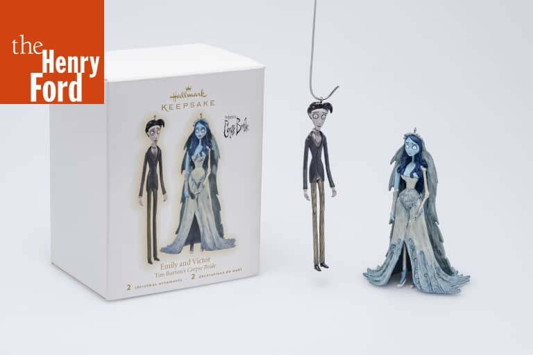 Hallmark "Corpse Bride: Victor and Emily" Christmas Ornaments, 2009 ...