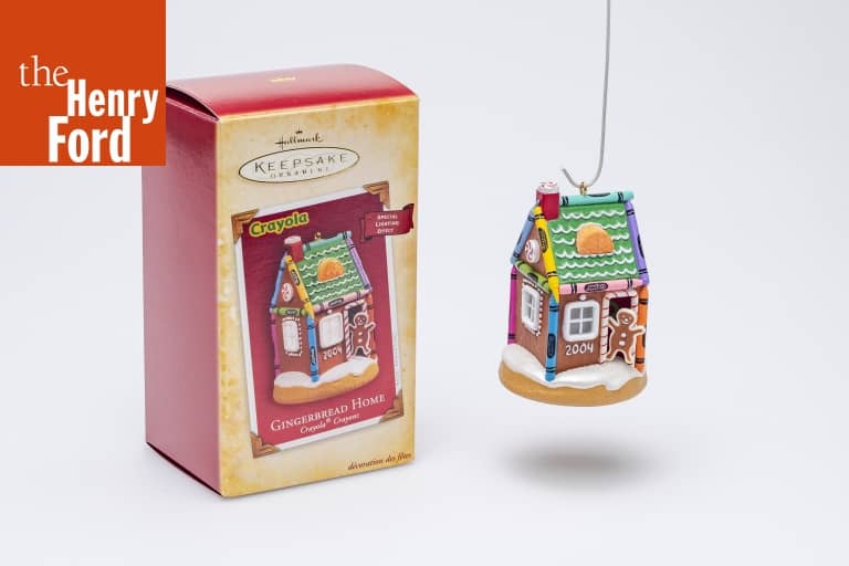 Hallmark "Crayola Crayons: Gingerbread Home" Christmas Ornament, 2004 ...