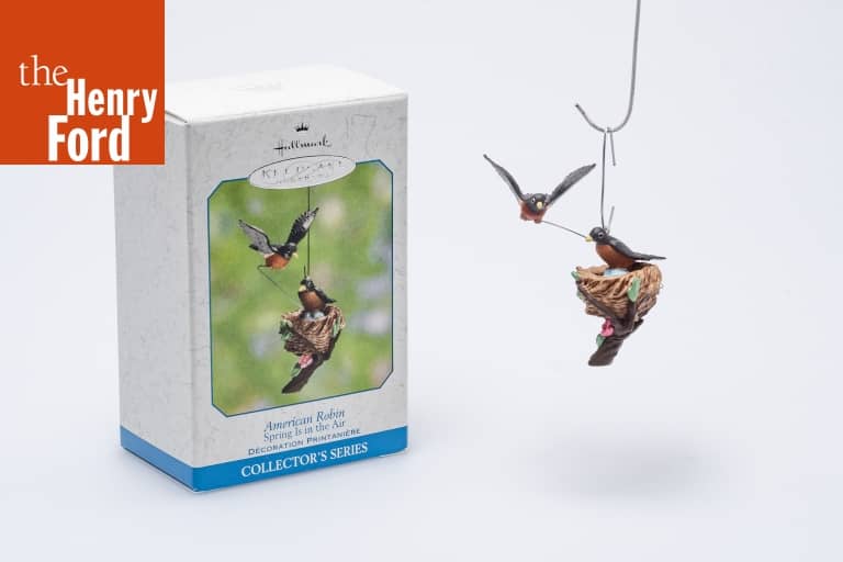 Hallmark "Spring Is in the Air Series: American Robin" Spring Ornament ...