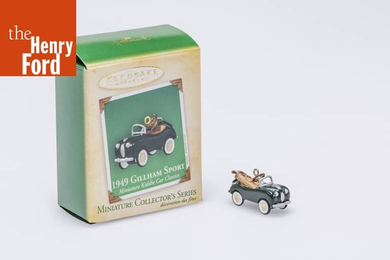 Hallmark "Miniature Kiddie Car Classics Series: 1949 Gillham Sport ...