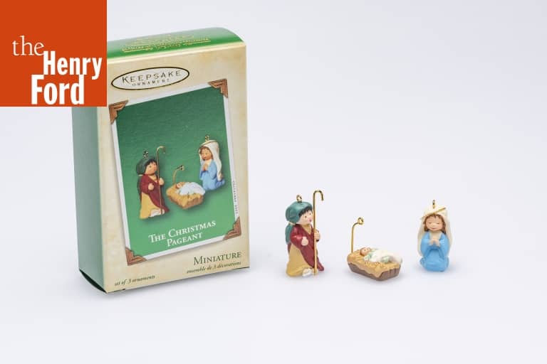 Hallmark "The Christmas Pageant" Miniature Christmas Ornaments, 2003 ...