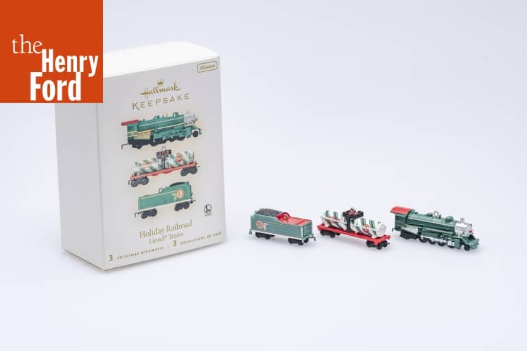 Hallmark "Lionel Trains: Holiday Railroad" Miniature Christmas ...