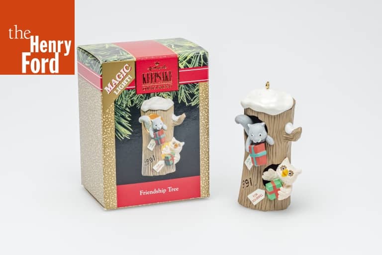 Hallmark "Friendship Tree" Christmas Ornament, 1991 - The Henry Ford