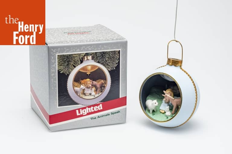 Hallmark "The Animals Speak" Christmas Ornament, 1989 - The Henry Ford