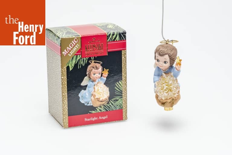 Hallmark "Starlight Angel" Christmas Ornament, 1990 - The Henry Ford