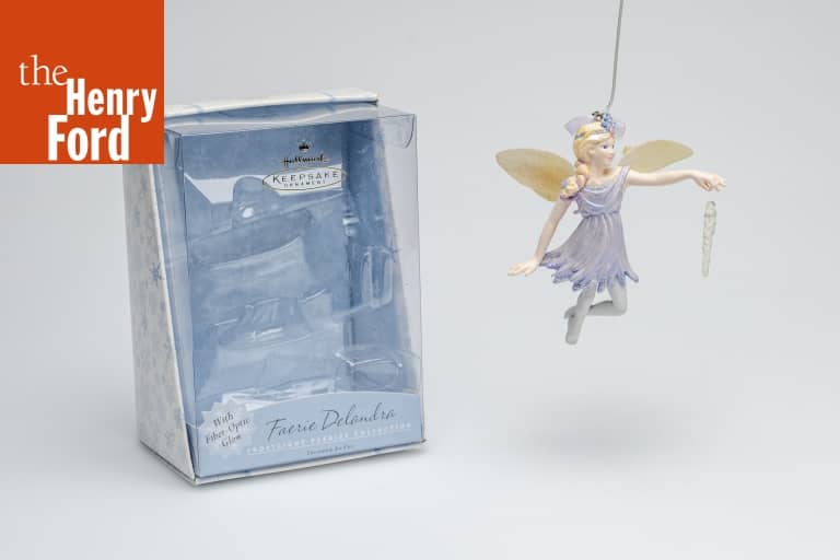 Hallmark "'Frostlight Faeries: Faerie Delandra" Christmas Ornament ...