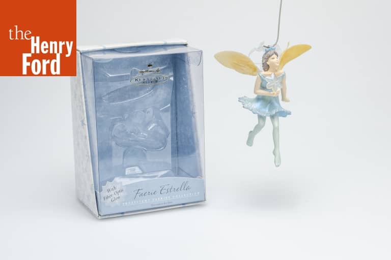 Hallmark "'Frostlight Faeries: Faerie Estrella" Christmas Ornament ...