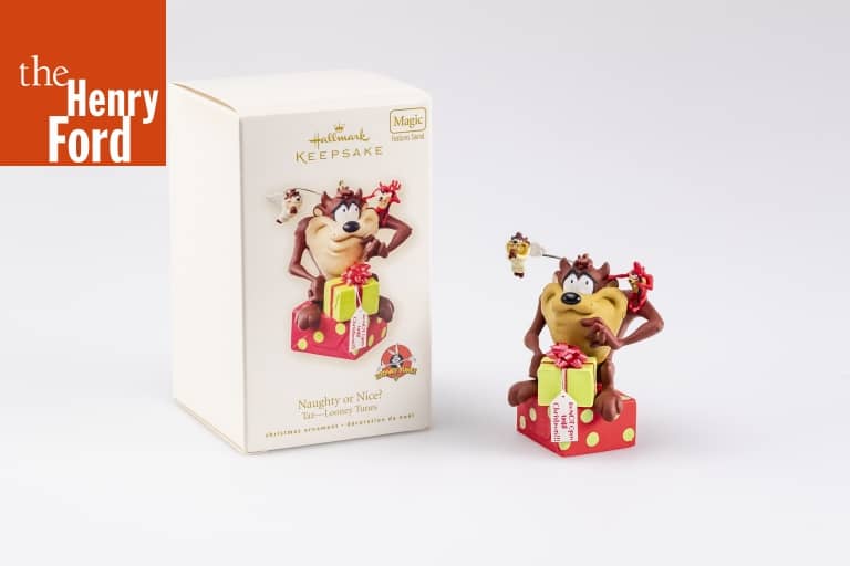 Hallmark "Looney Tunes Taz: Naughty or Nice?" Christmas Ornament, 2008 ...