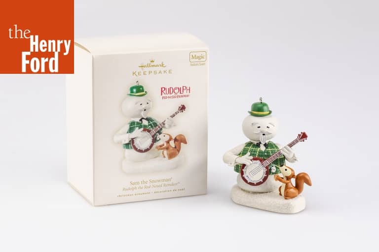 Hallmark "Rudolph the Red-Nosed Reindeer: Sam the Snowman" Christmas ...