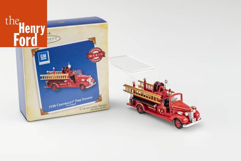 Hallmark "Fire Brigade Series: 1938 Chevrolet Fire Engine" Christmas ...