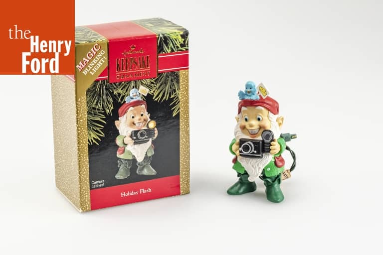 Hallmark "Holiday Flash" Christmas Ornament, 1990 - The Henry Ford