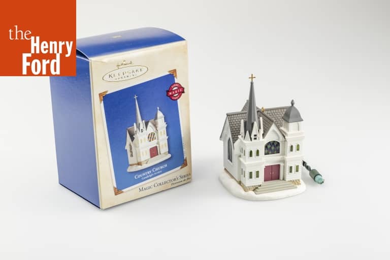 Hallmark "Candlelight Services Series: Country Church" Christmas ...