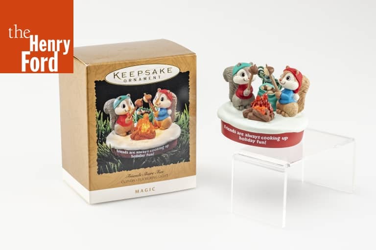 Hallmark "Friends Share Fun" Christmas Ornament, 1995 - The Henry Ford