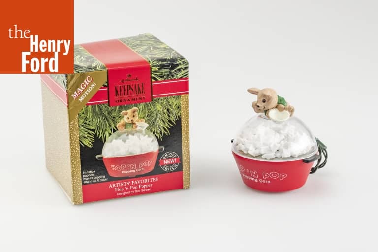 Hallmark "Artists' Favorites: Hop 'n Pop Popper" Christmas Ornament ...