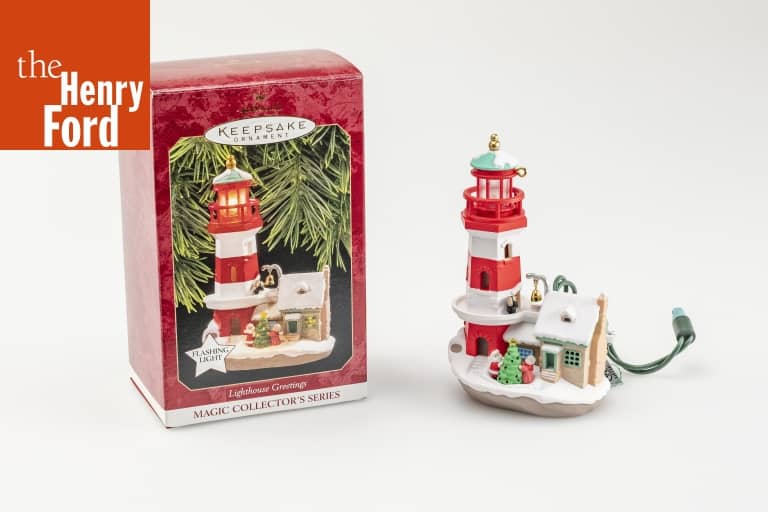 Hallmark "Lighthouse Greetings Series" Christmas Ornament, 1997 - The ...
