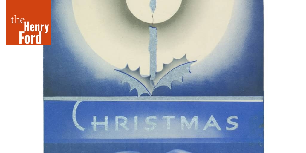 Christmas Card, 1937 - The Henry Ford