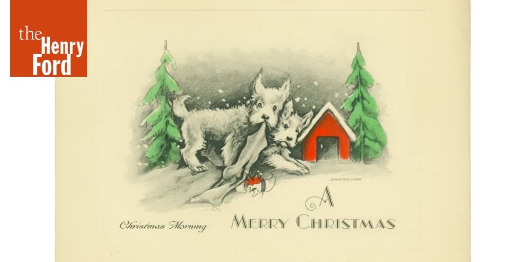 "A Merry Christmas," 1933 - The Henry Ford
