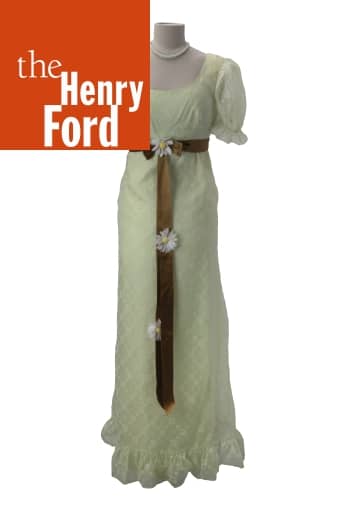 Prom Dress, Worn by Cindee Simms, 1971 - The Henry Ford