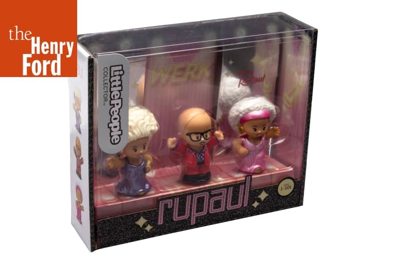 Fisher Price "Little People Collector: RuPaul" Toy Figure Set, 2022 ...