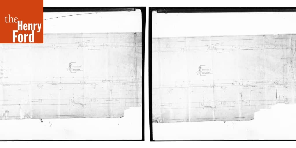 Drawing, "Frame Assembly," Ford Model T, March 12, 1913 - The Henry Ford