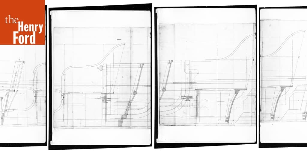 Drawing, "Touring Car Body," Ford Model T, 1909 - The Henry Ford