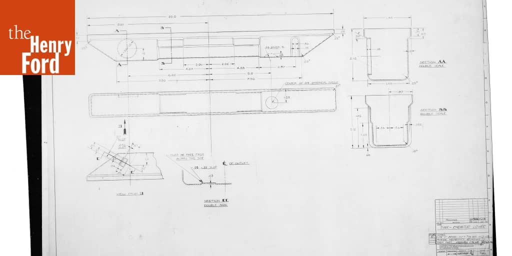 Drawing, "Tank - Radiator Lower," Ford GPW, October 3, 1944 - The Henry ...