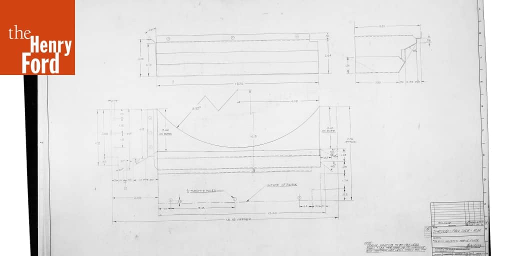 Drawing, "Shroud - Fan Side - R.H.," Ford GPW, October 3, 1944 - The ...