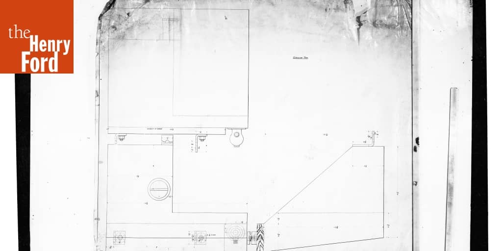 Drawing, "Gasoline Tank," Ford Model C, April 24, 1903 - The Henry Ford
